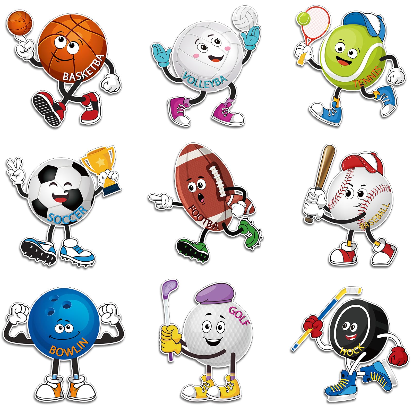 Snapklik.com : Sports Bulletin Board Decorations Cute Classroom Banner ...