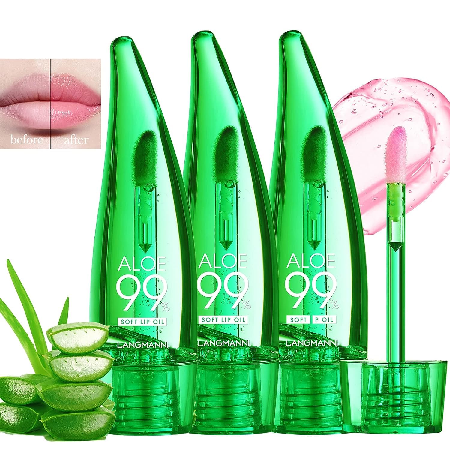 Buy Adbeni Aloe Vera Lip Gloss 10ml, Nourish Your Lips, Hydrating ...