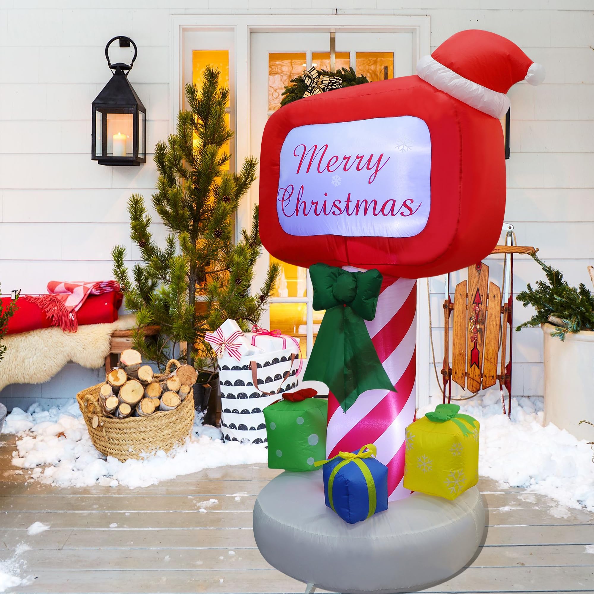 Snapklik.com : Juegoal Christmas Inflatables Outdoor Decorations, 6FT ...