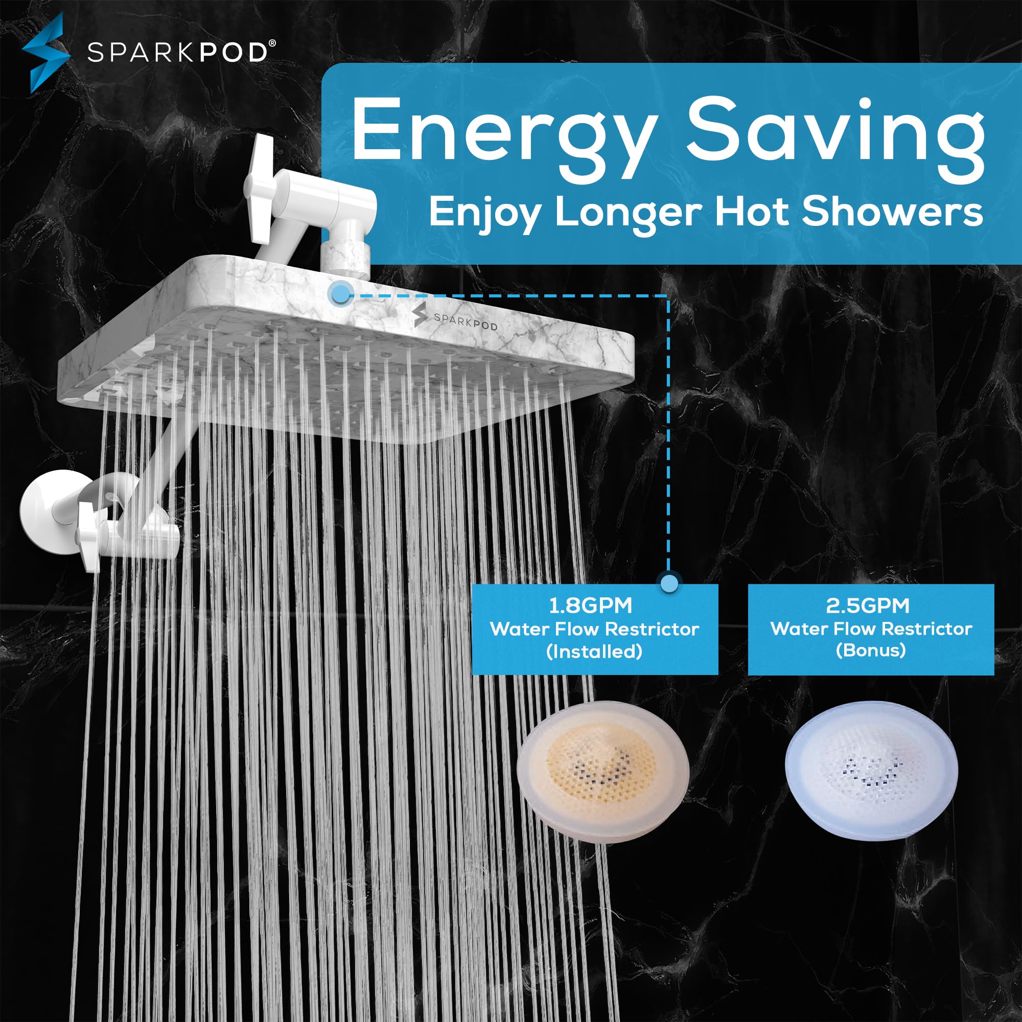 Niagara Conservation Sava Shower Head Niagara Conservation Sava Spa 1 ...