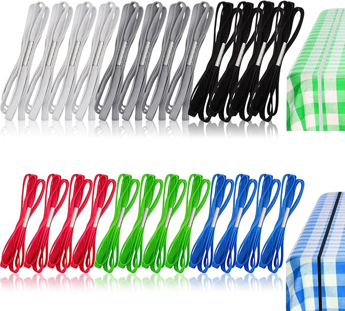 Table Bungees Tablecloth Strap Band Elastic Picnic Table Bungees Table ...