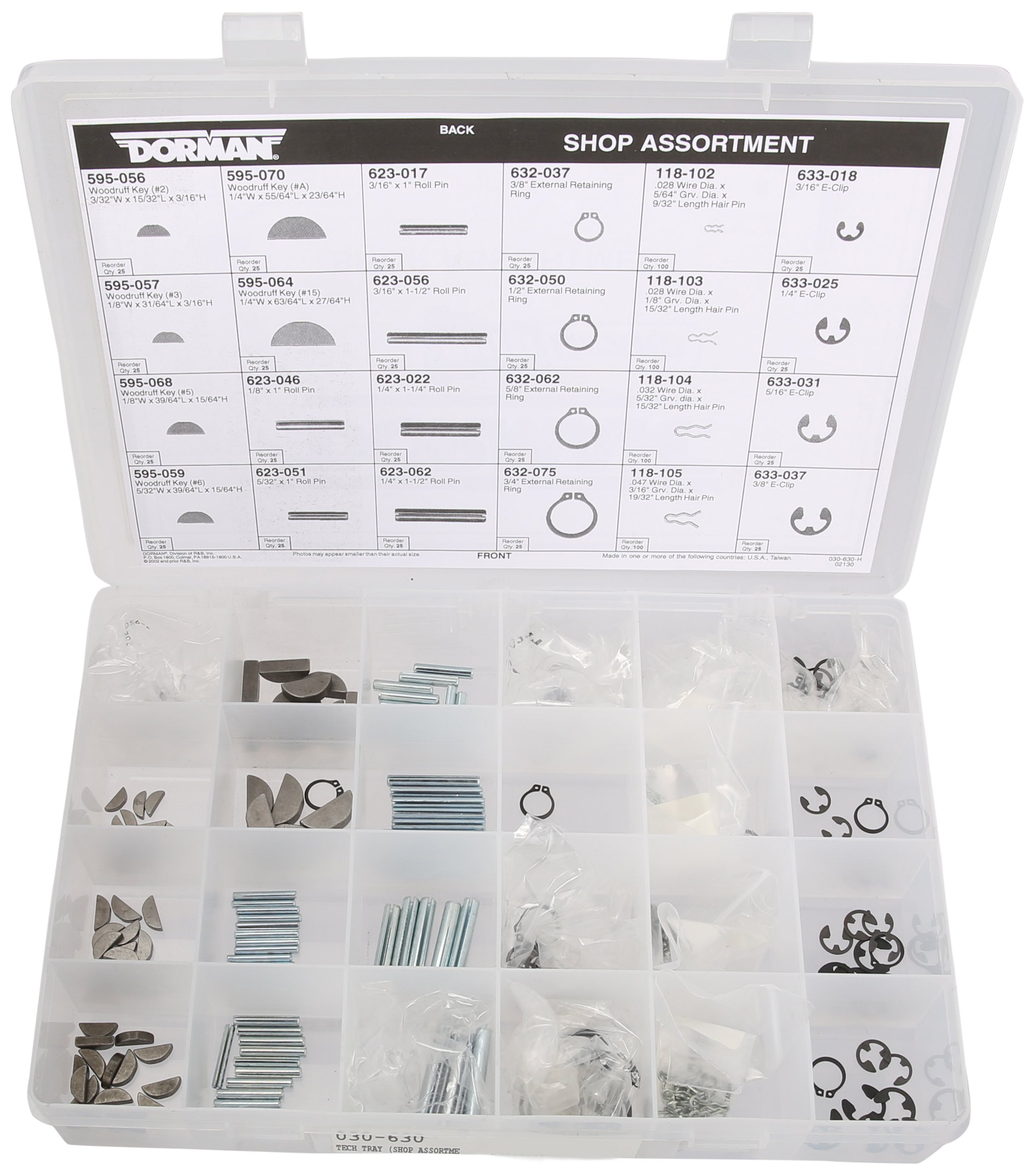 Amazon.com: Dorman 030-630: Shop Assortment Tech Tray : Automotive