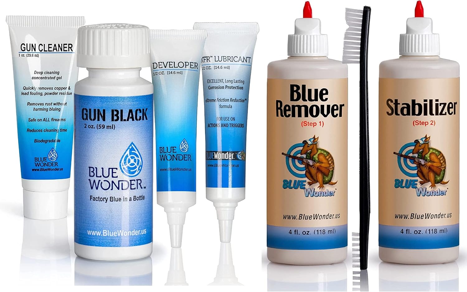 Blue Wonder Gun Black – Kit de reacabado de armas de fuego de 2 onzas ...