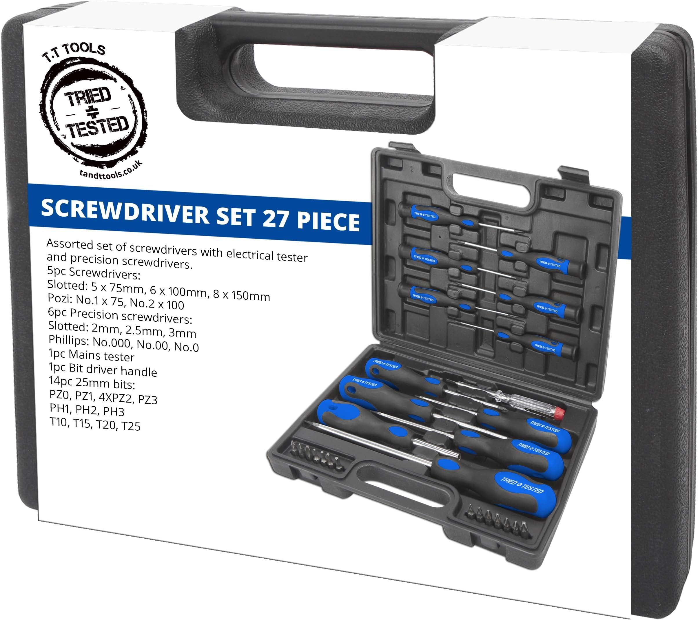 Rolson 28882 58 pc Screwdriver Set : Amazon.co.uk: DIY & Tools