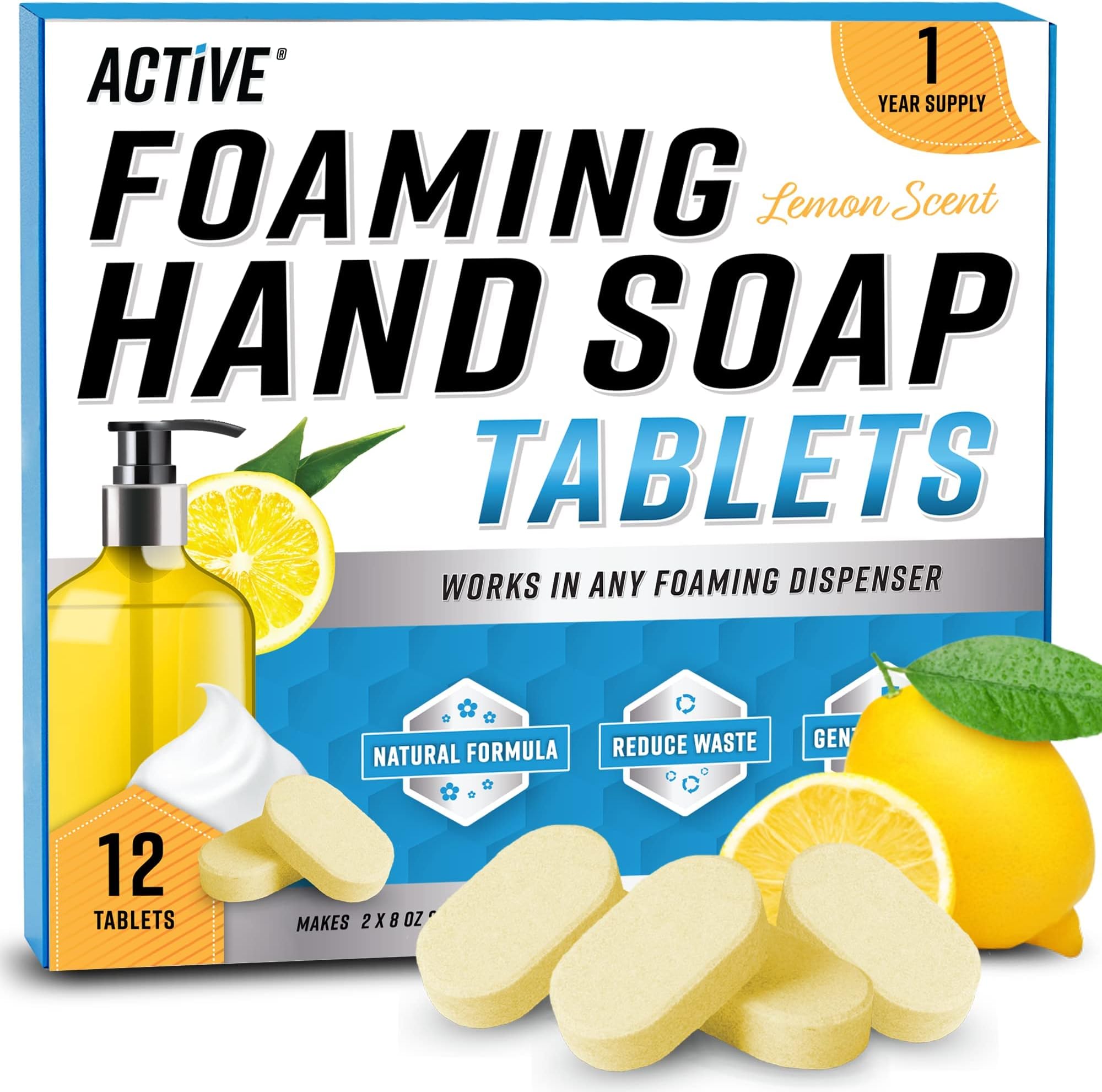 Amazon.com : Softsoap Hand Soap Tablets, Foaming Hand Soap Refill ...