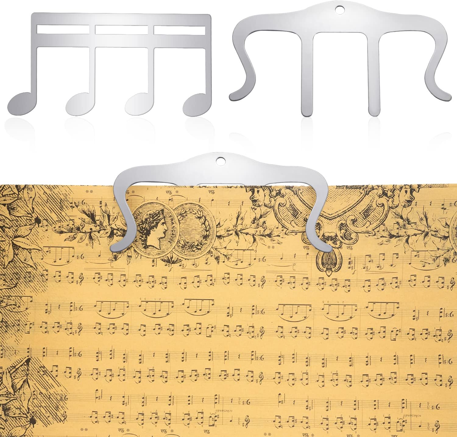 Amazon.com: Metal Music Book Clip Cat Shaped Music Stand Clips Sheet ...