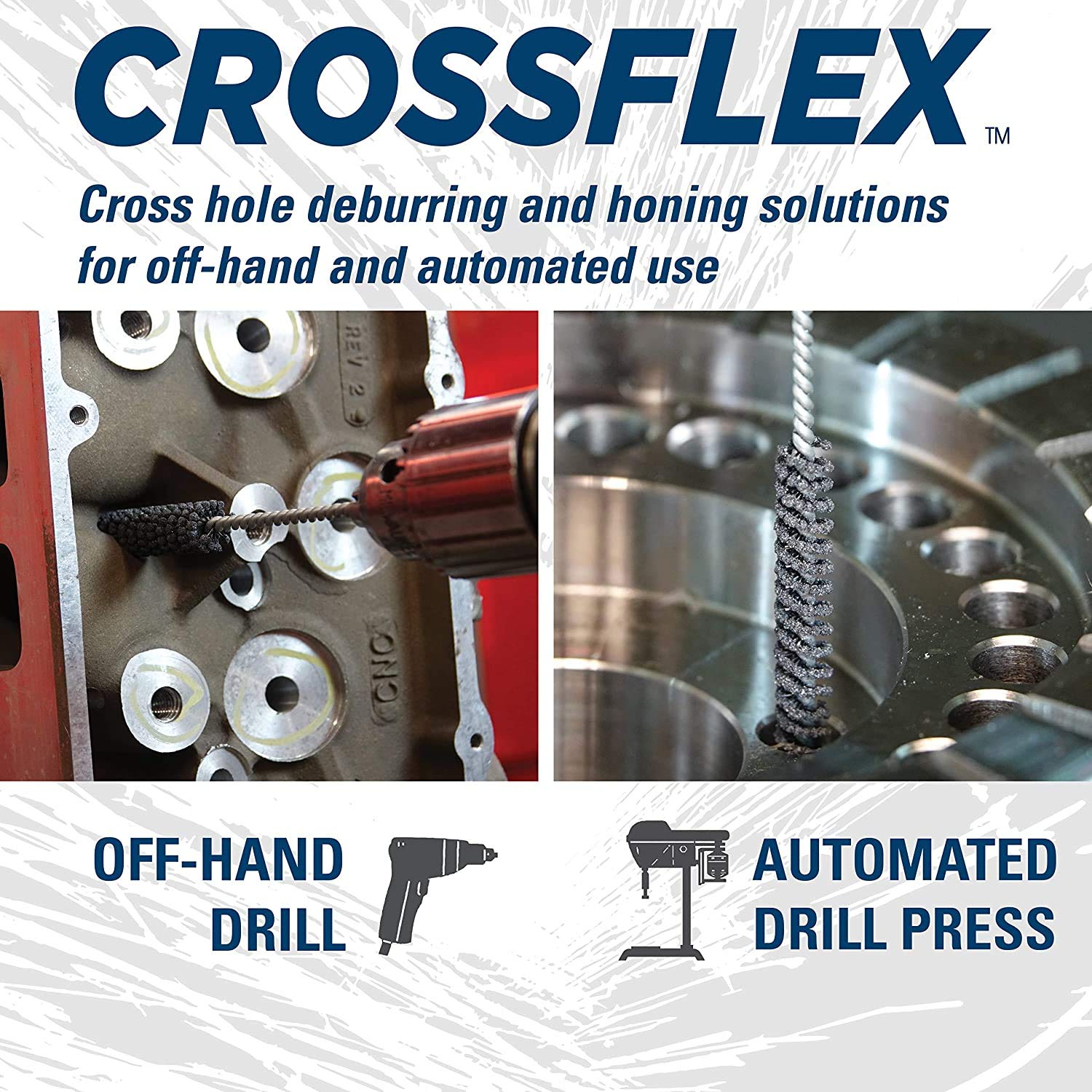 Snapklik.com : 34137 Crossflex Standard Duty Bore Brush 9mm Diameter ...