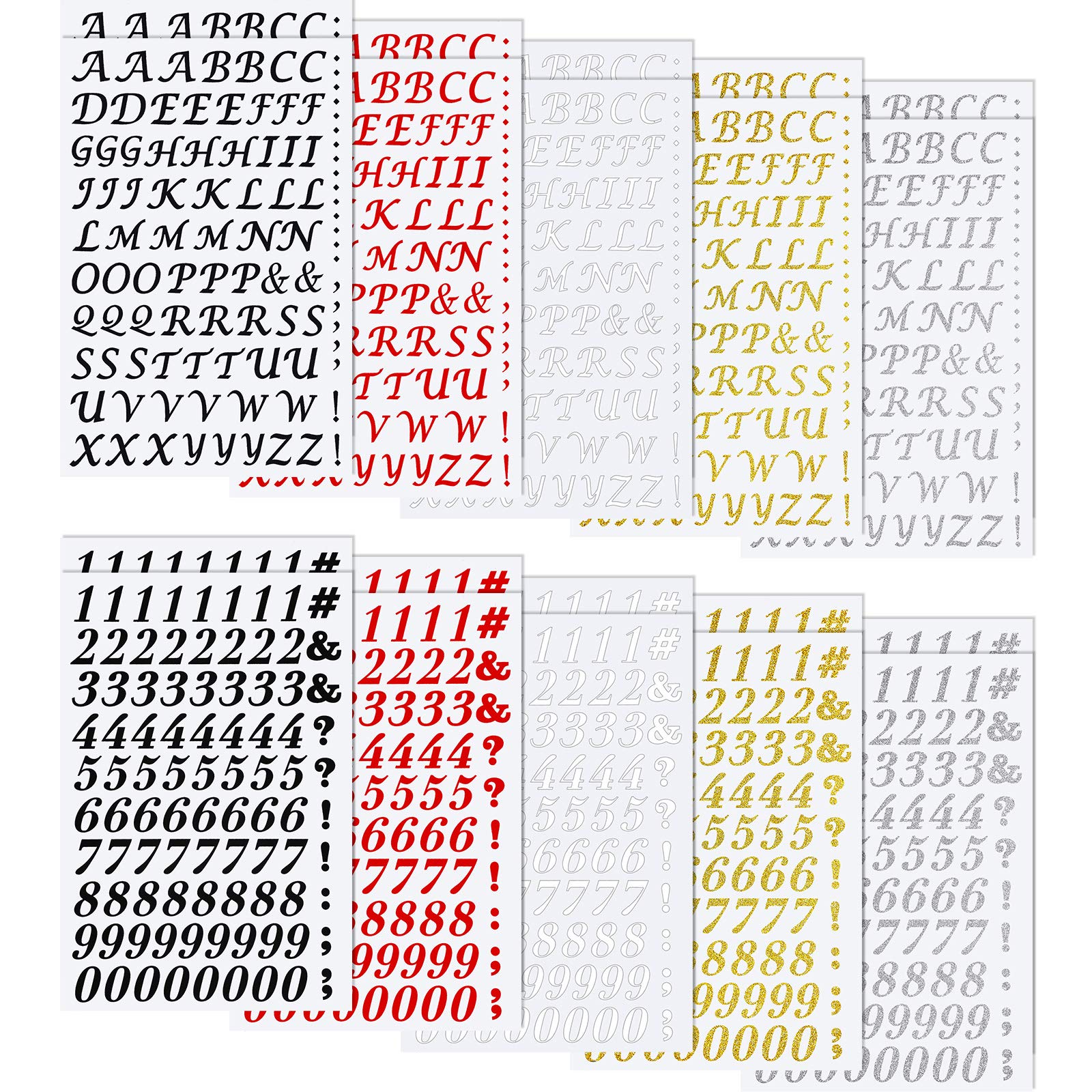 1880 Pieces Iron on Letters And Numbers 0 75 Inch Heat Transfer Letters 