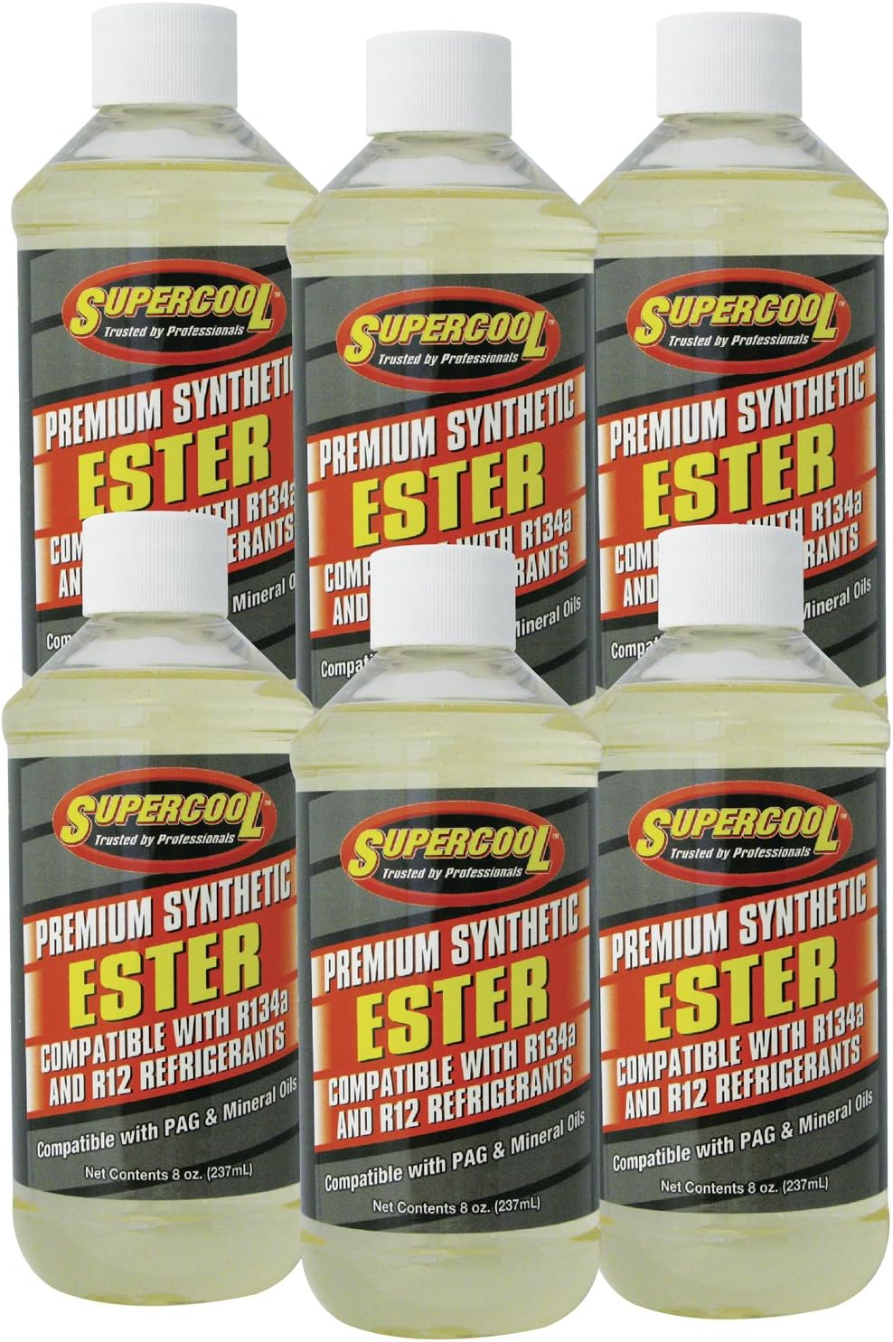 Amazon.com: TSI Supercool E7-6CP Ester Oil, 8 oz, 6 Pack : Automotive