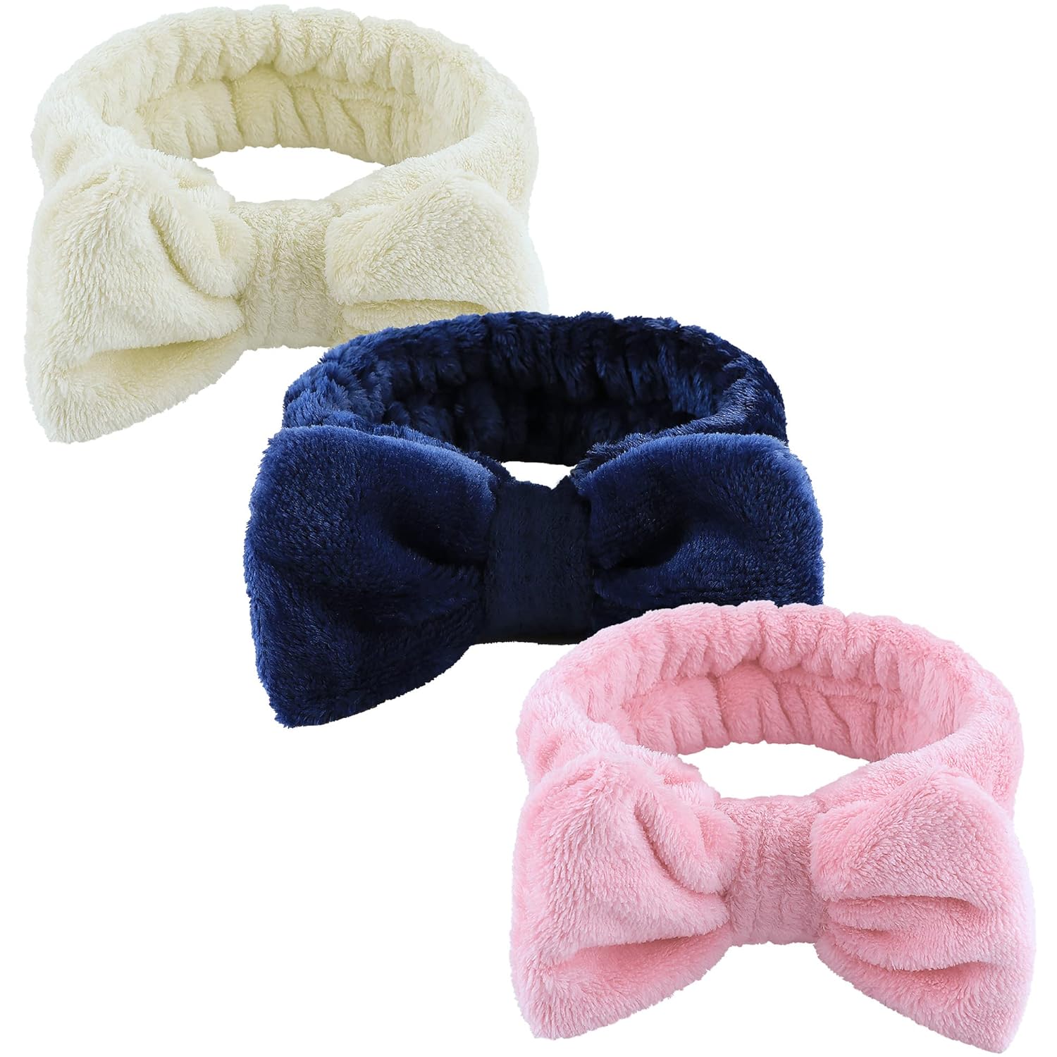 Amazon.com : WSYUB 3Pcs Spa Headband, Makeup Headband for Washing Face ...