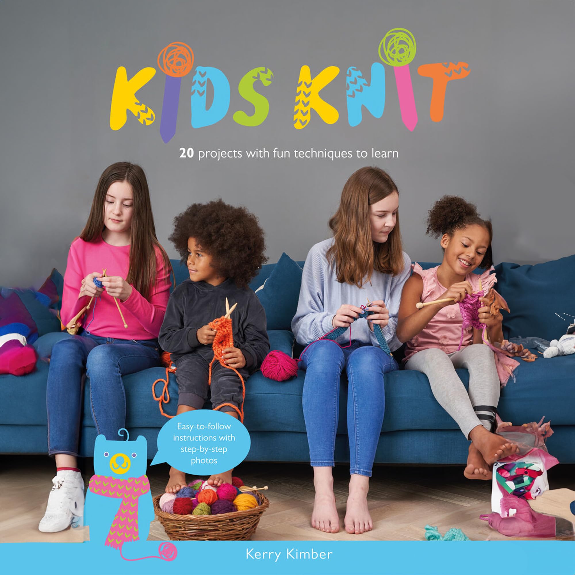 Kids Knit: 20 Projects with Fun Techniques to Learn: Kimber, Kerry ...