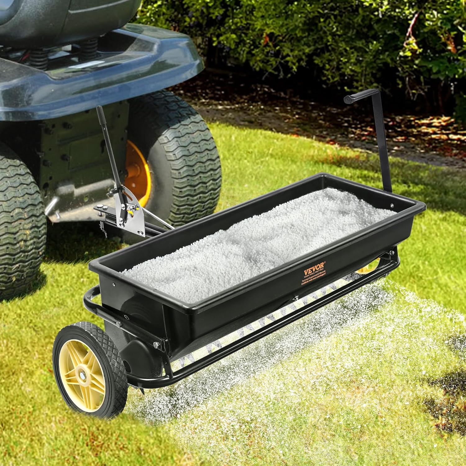 VEVOR Broadcast Spreader, 100 LB Tow Behind Poly Australia | Ubuy
