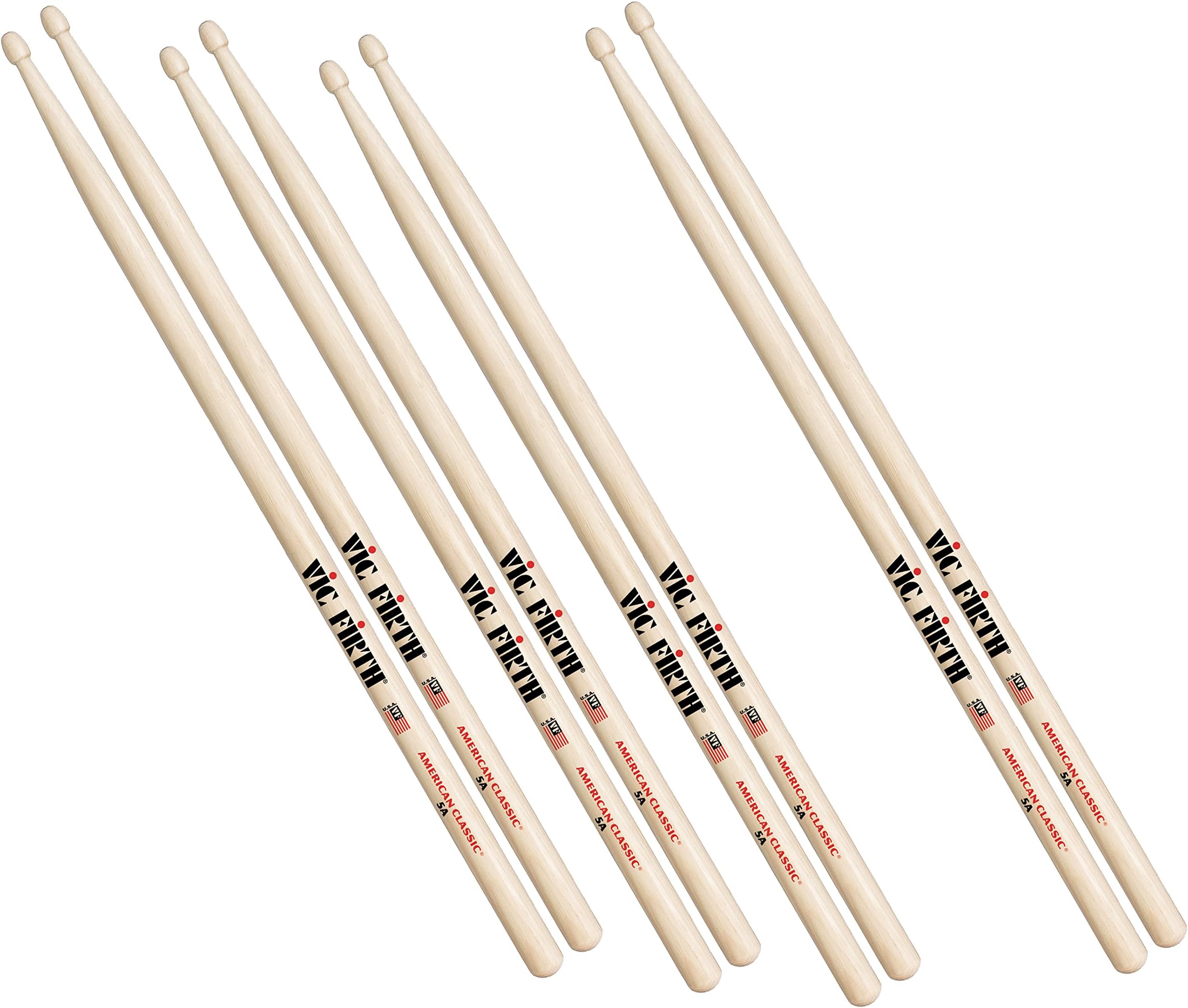 Amazon.com: Vic Firth American Classic 5A Drum Sticks : Musical Instruments