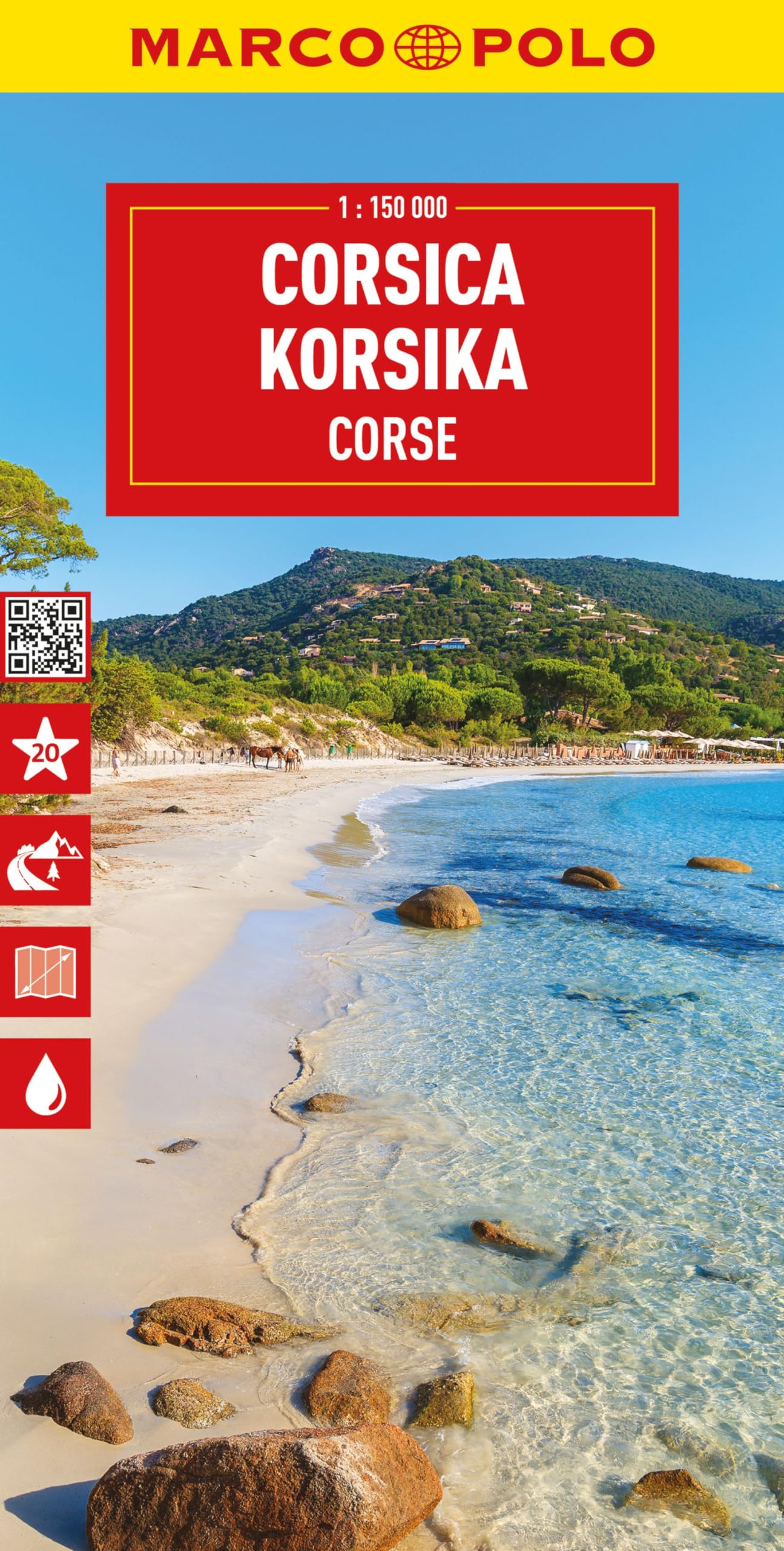 Corsica Marco Polo Map: Marco Polo Highlights (Marco Polo Maps): Amazon ...
