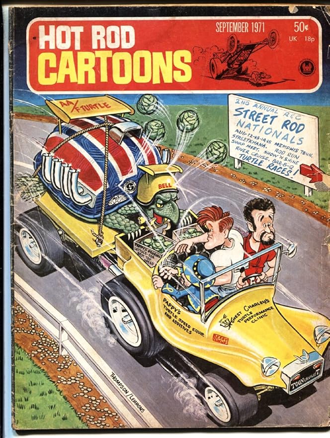 Hot Rod Cartoons #42 9/1971-Bibby-Nelson Dewy-BrunoG/VG at Amazon's ...
