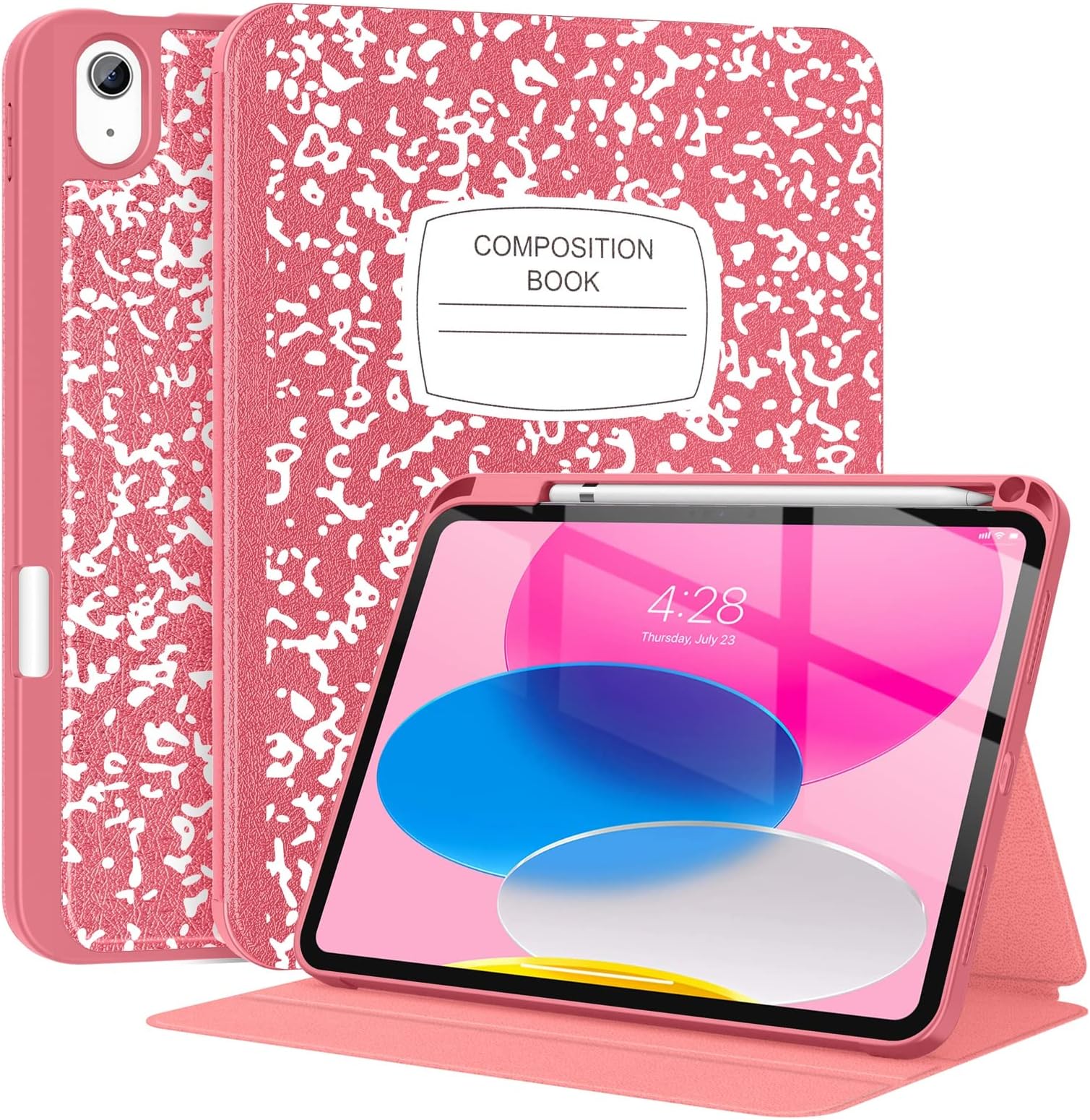 Amazon.com: Soke New iPad Pro 12.9 Case 2022/2021 with Pencil Holder ...