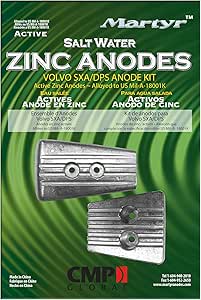 Amazon.com: Martyr Anodes CMSXAKIT VP DPS SXA Drive Anode Kit, Zinc ...