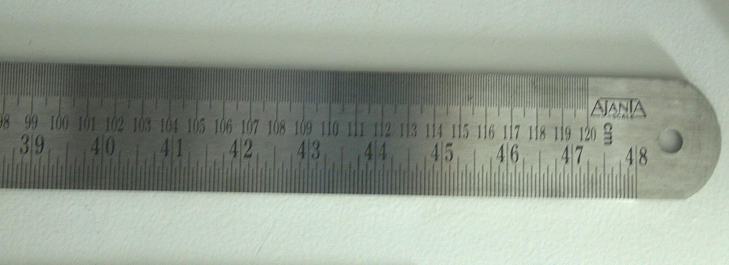 Ajanta Foot Ruler 120 CM Foot Ruler Scale Measuring Scale Foot Gaj ...