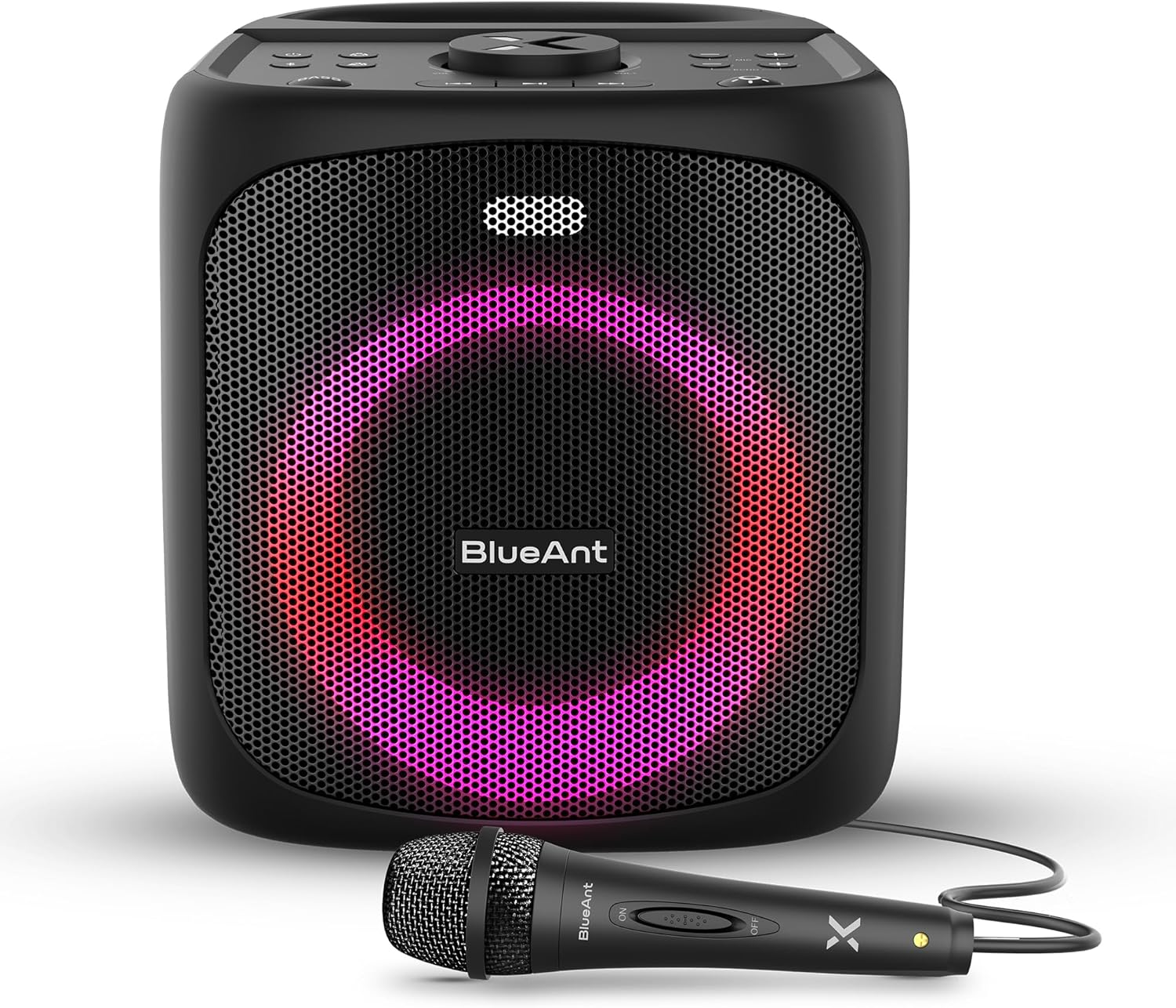 BlueAnt X4 Portable Bluetooth Party Speaker, 50W Powerful Sound with ...
