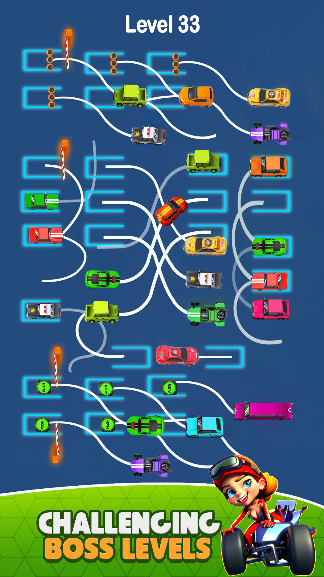 Parking Order 3D Car Puzzle Games - Traffic Jam Car Parking Games - Parking Lot Management ...