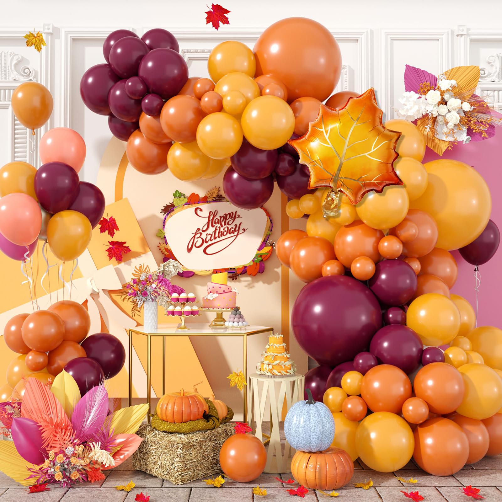 Fall Balloon Decorations
