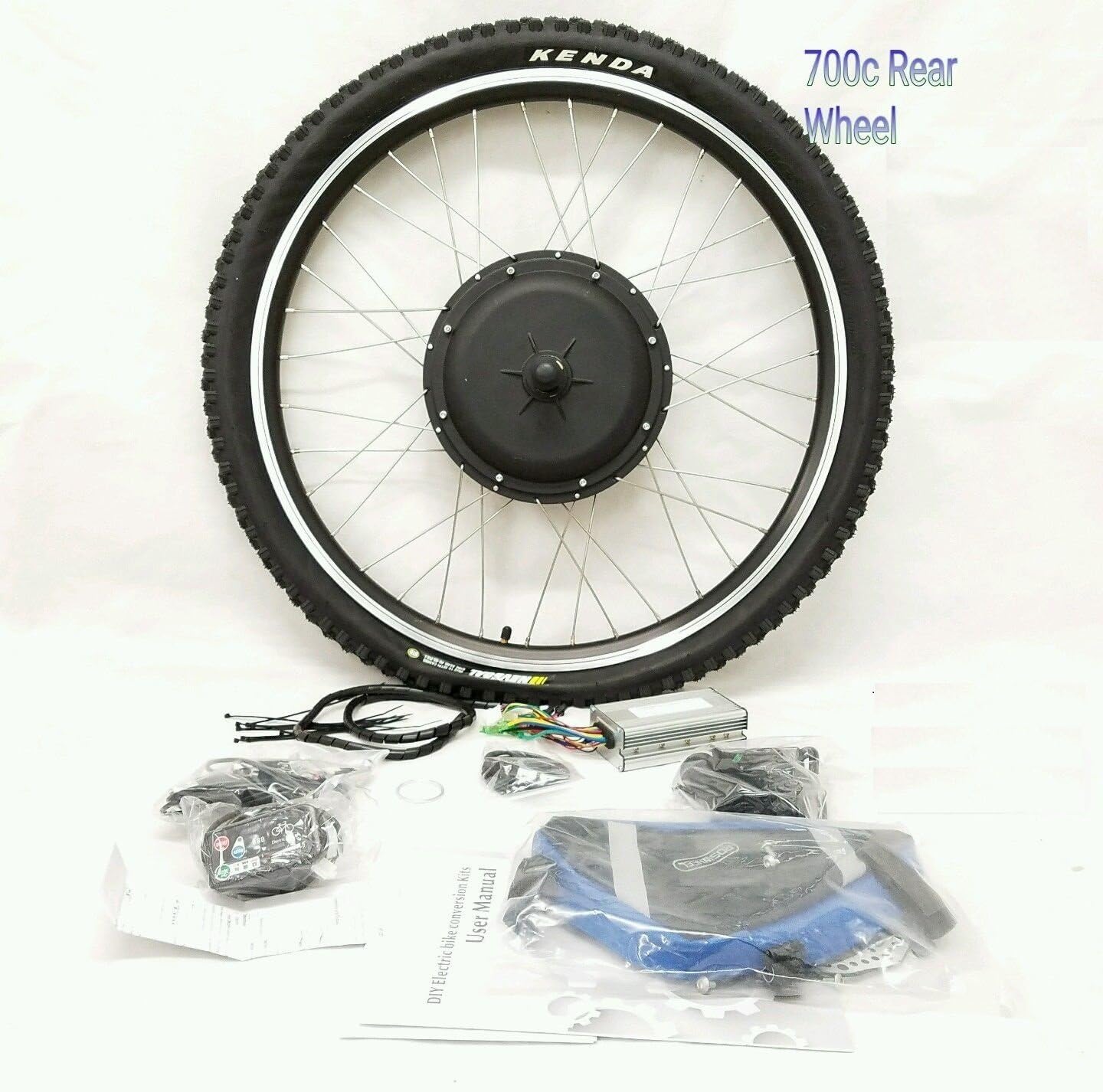 Amazon.com : Pedalease 48V 1000W Electric Bike Rear Wheel Conversion ...