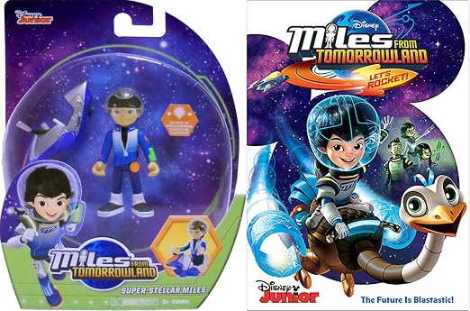 Disney Superstellar Miles from Tomorrowland Cartoon Let's Rock DVD ...