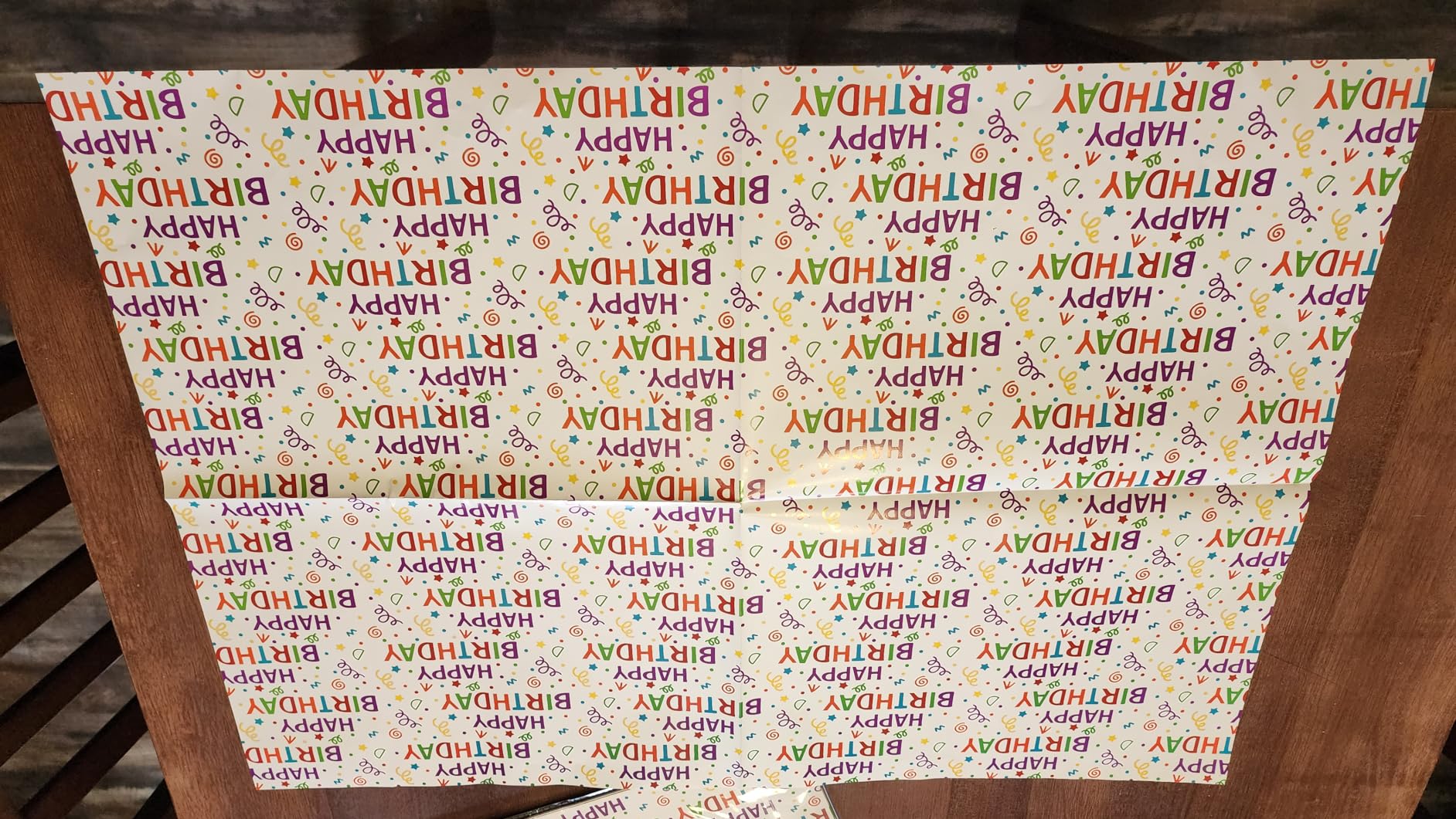 Amazon.com: WRAPAHOLIC Birthday Wrapping Paper Sheet - 6 Sheets ...