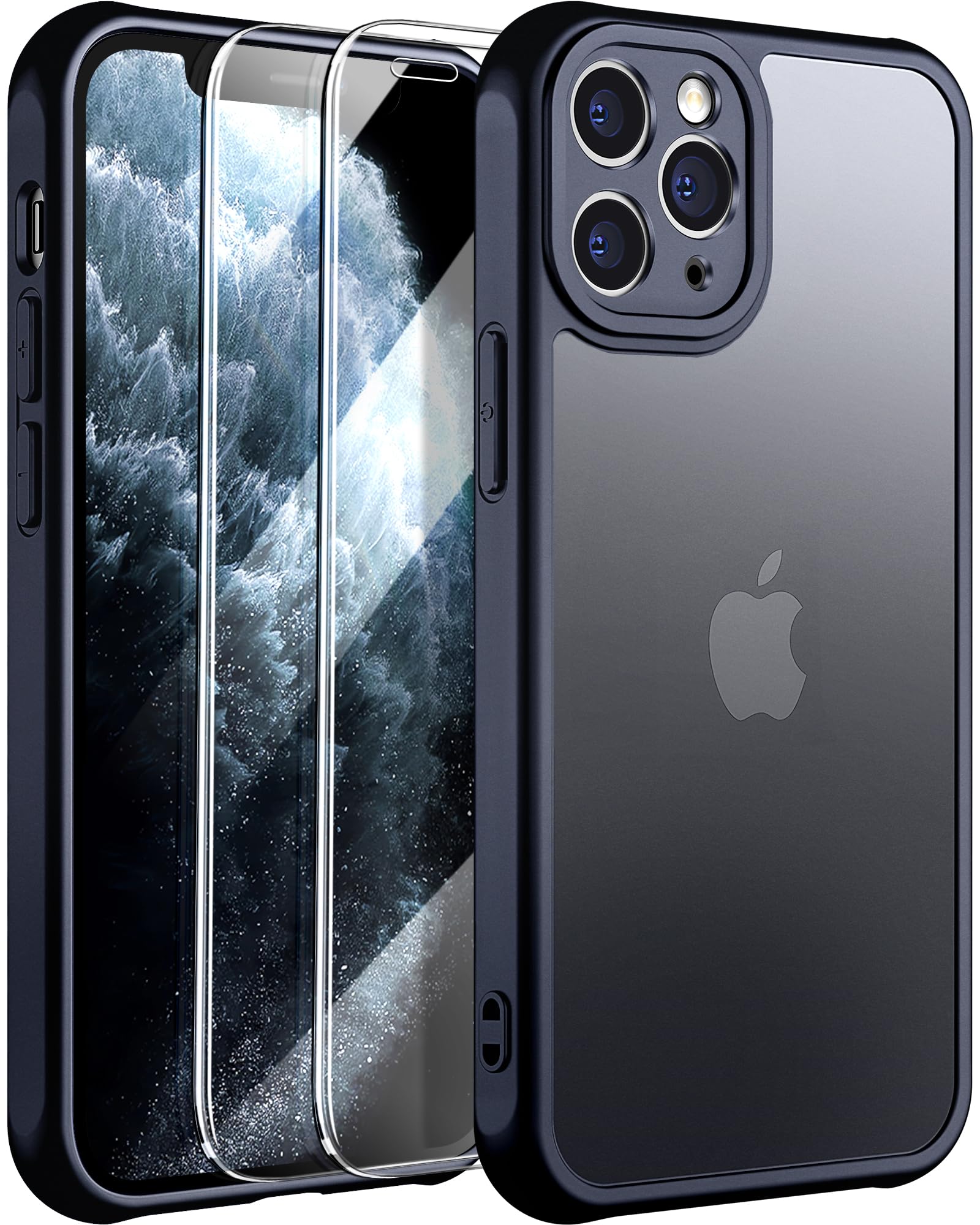 Amazon.com: NINDOO [3 in 1 for iPhone 11 Pro Max Case, [Anti-Yellowing ...