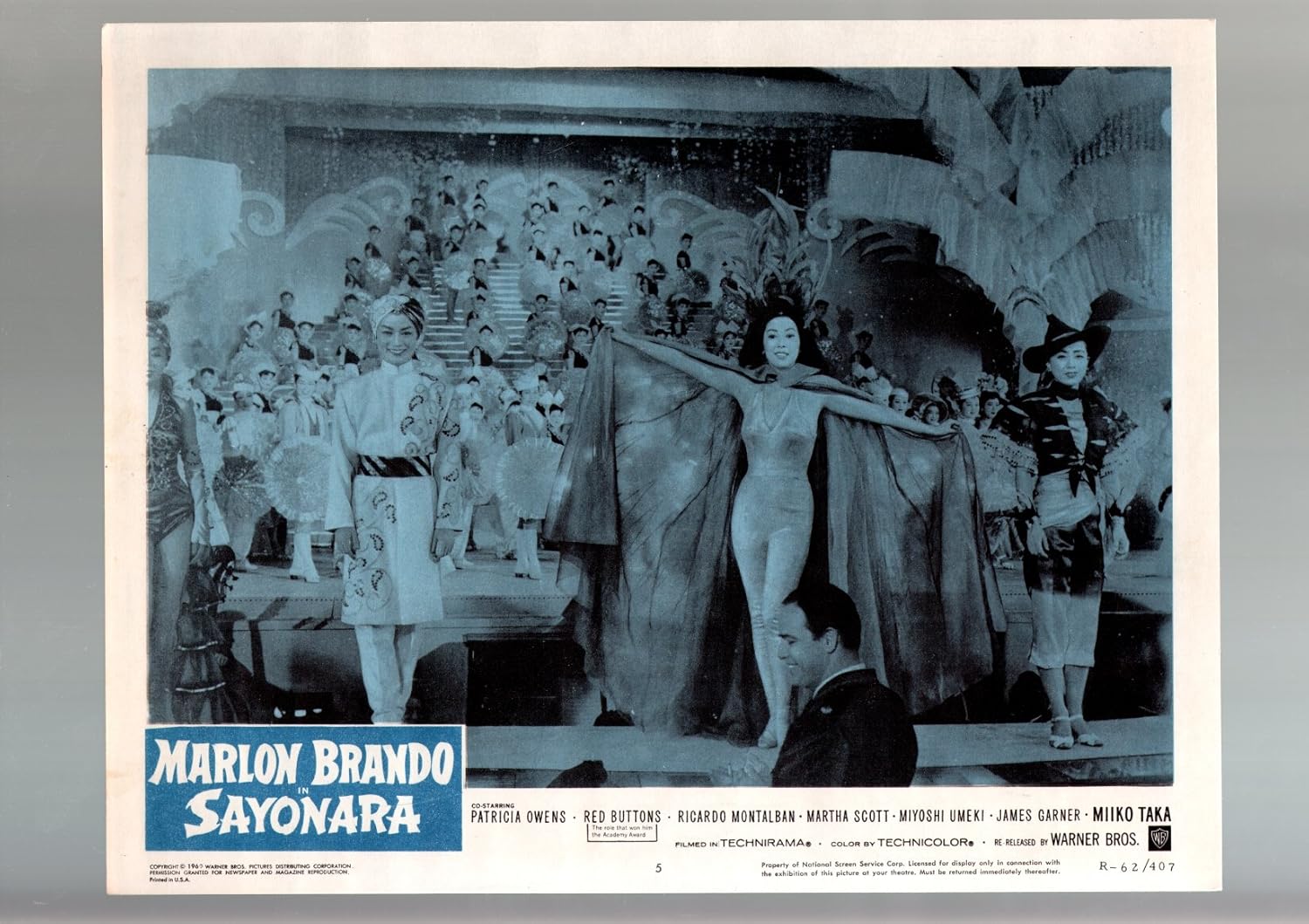Amazon.com: MOVIE POSTER: SAYONARA-1962-MARLON BRANDO-PATRICIA OWENS ...
