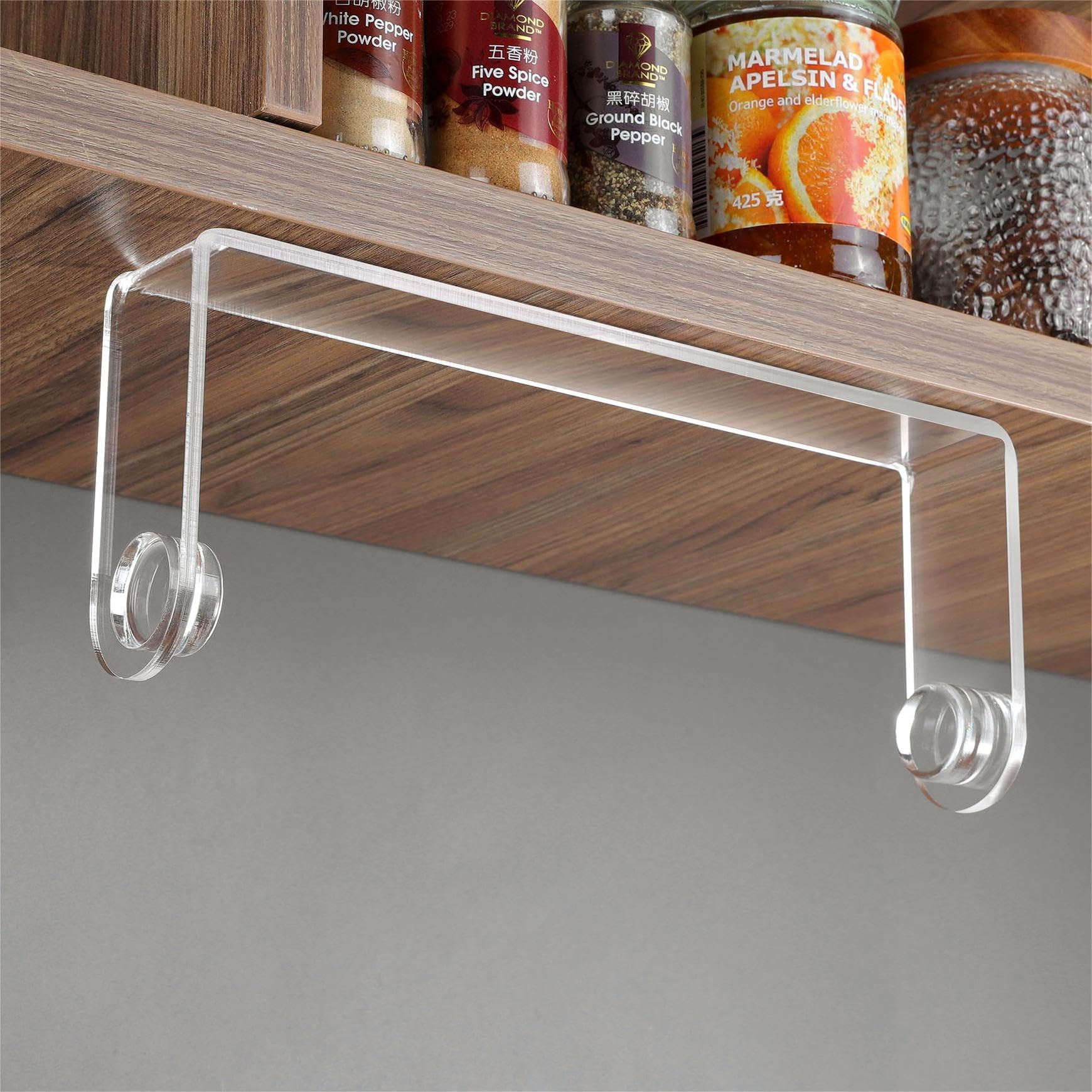 Amazon.com - T.R.Sani. Paper Towel Holder Under Cabinet - Hanging Paper ...