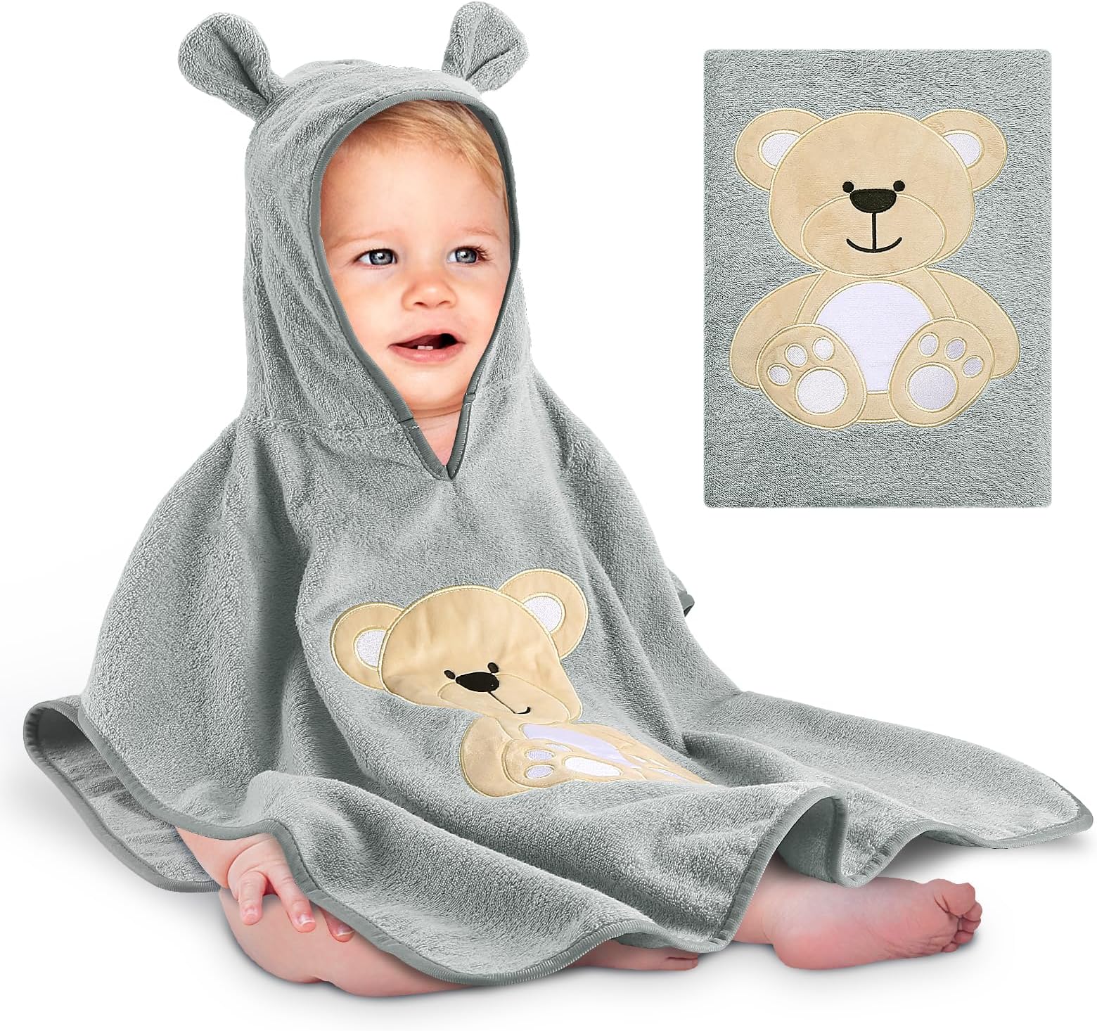 Babyhandtuch Mit Kapuze Mit Namen