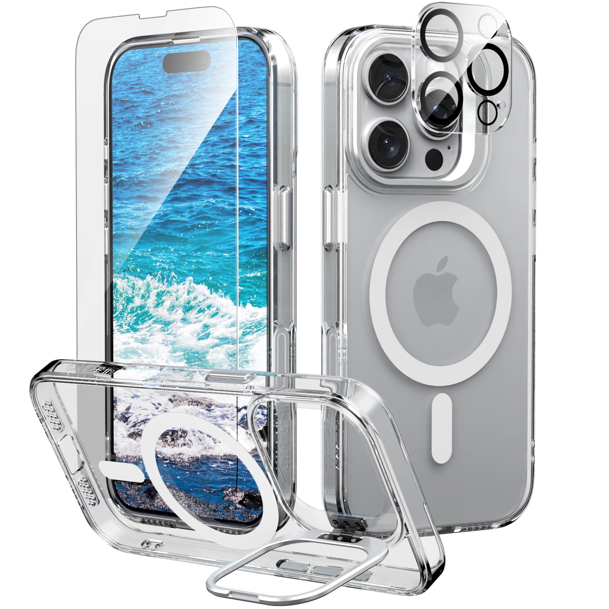 Amazon.com: IDweel for iPhone 16 Pro Max Case with Screen Protector ...