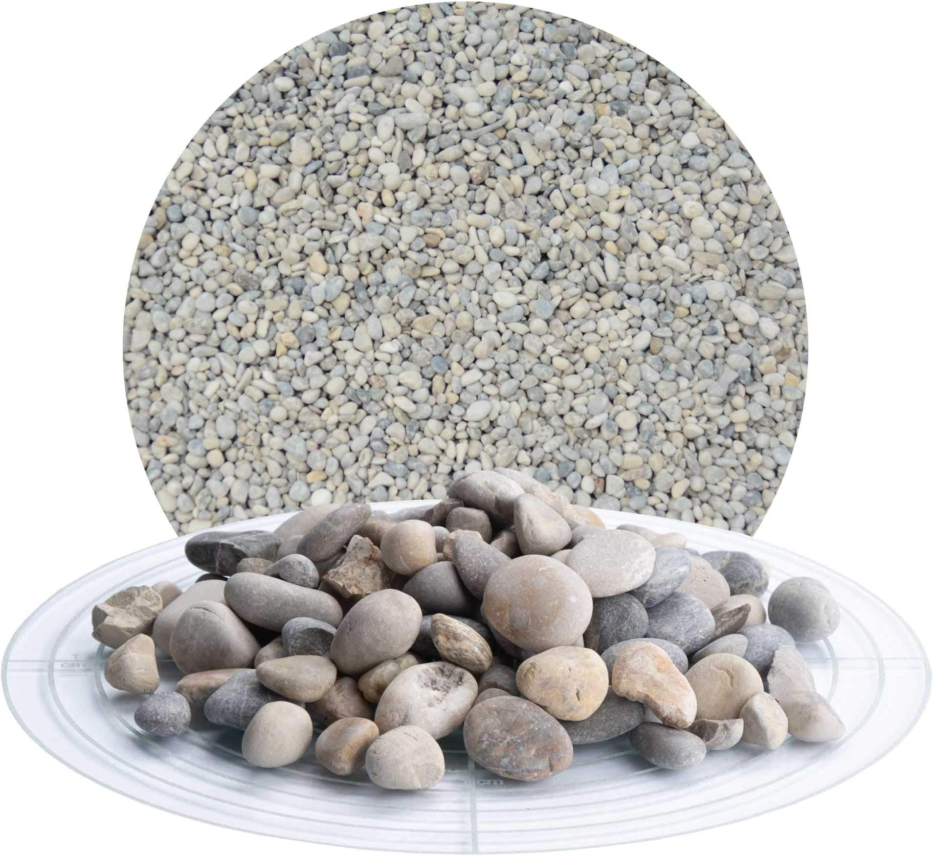 Jawoll 25 kg Buntkies 20-40 mm Körnung Zierkies Gartenkies Teichkies ...