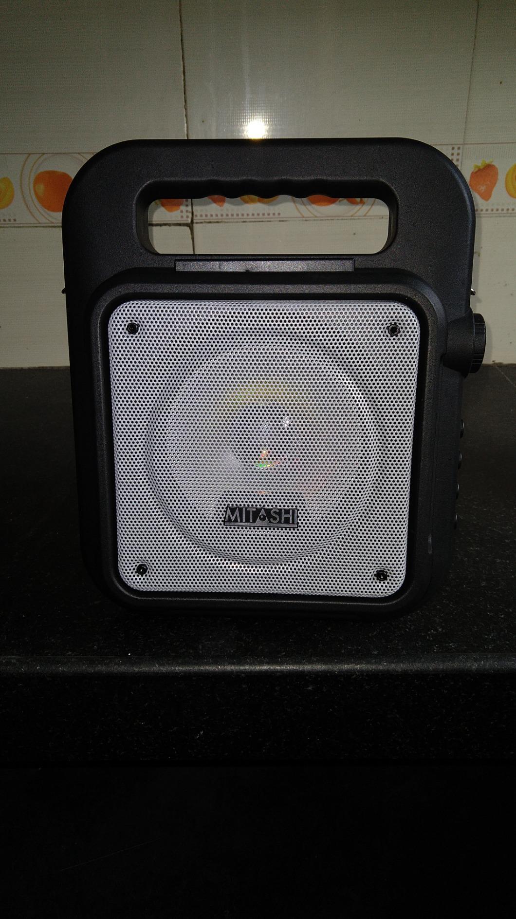 Mitashi PS 6510 BT Portable Karaoke Bluetooth Party Speaker with Mic ...