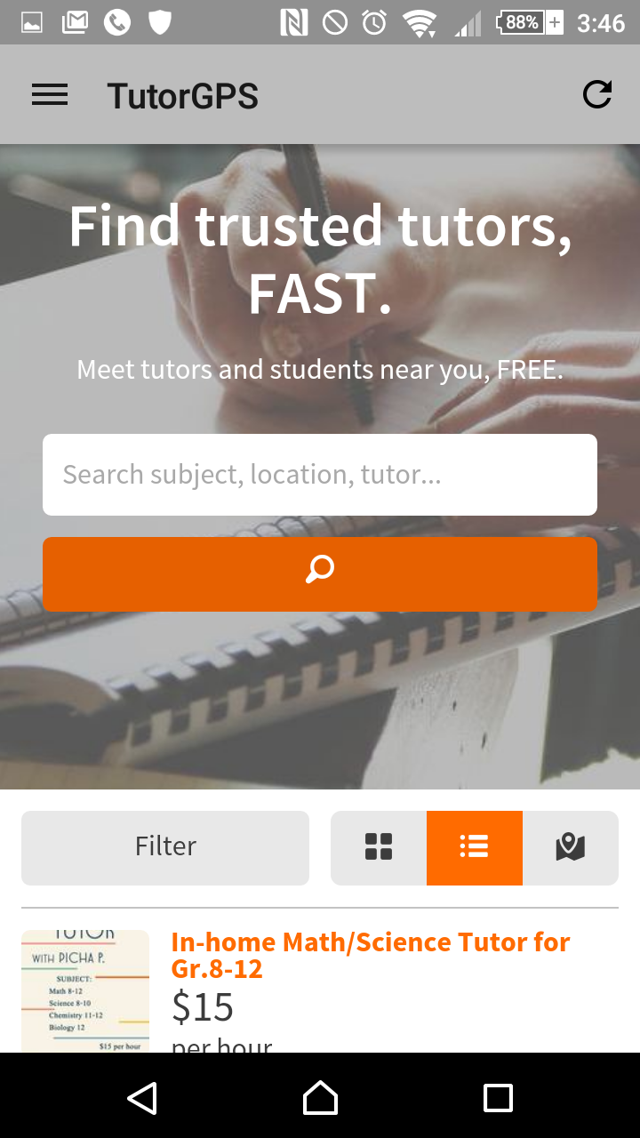 TutorGPS Find Live Online Tutor Help - App on Amazon Appstore