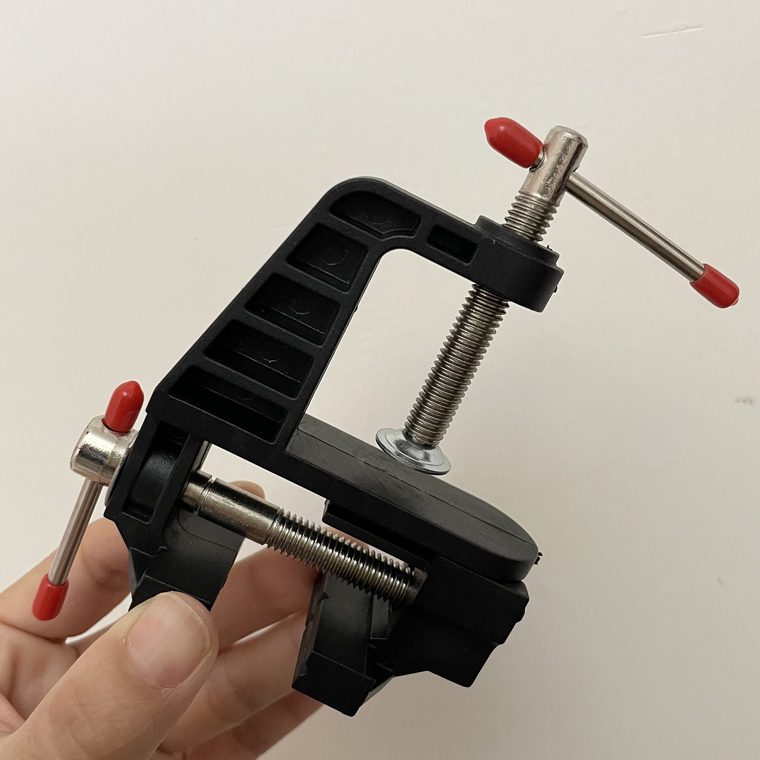 Bench Vise 360° Rotating Mini - 70mm Aluminum Alloy Table Clamp With ...