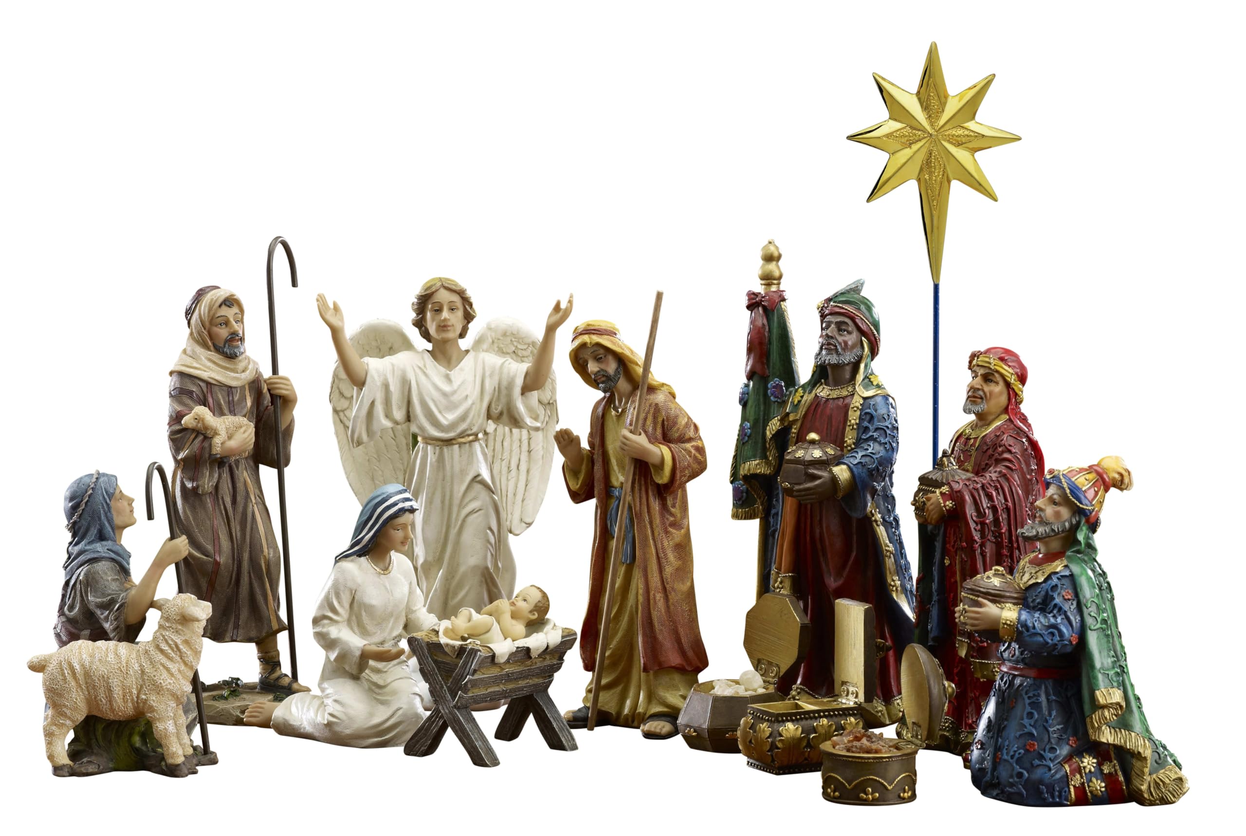 Amazon.com: Three Kings Gifts Magi, Wise Men, Christmas Star, Angel ...
