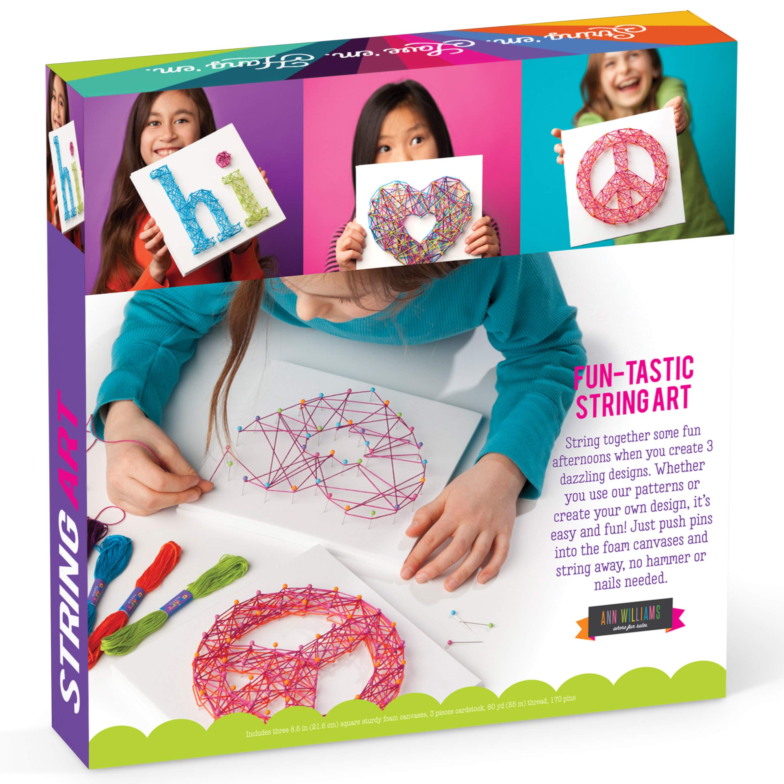Craft-tastic DIY String Art – Award-Winning Craft Kit for Kids ...