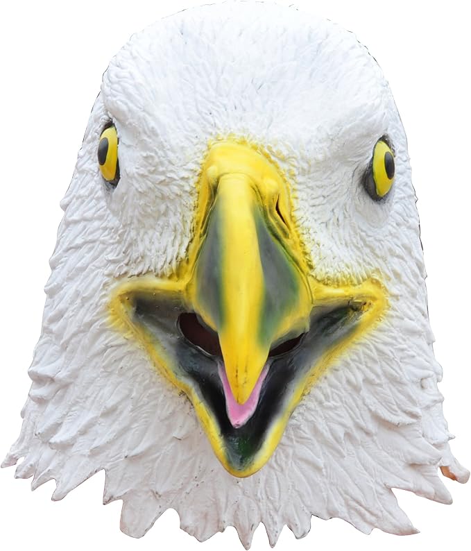 Amazon.com: Capital Costumes Giant Animal Masks - Eagle Costume Mask ...