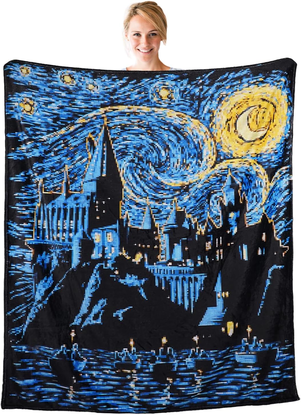 Amazon.com: Blankets Throw Blanket Wizard-Inspired Blanket Wizards Hat ...