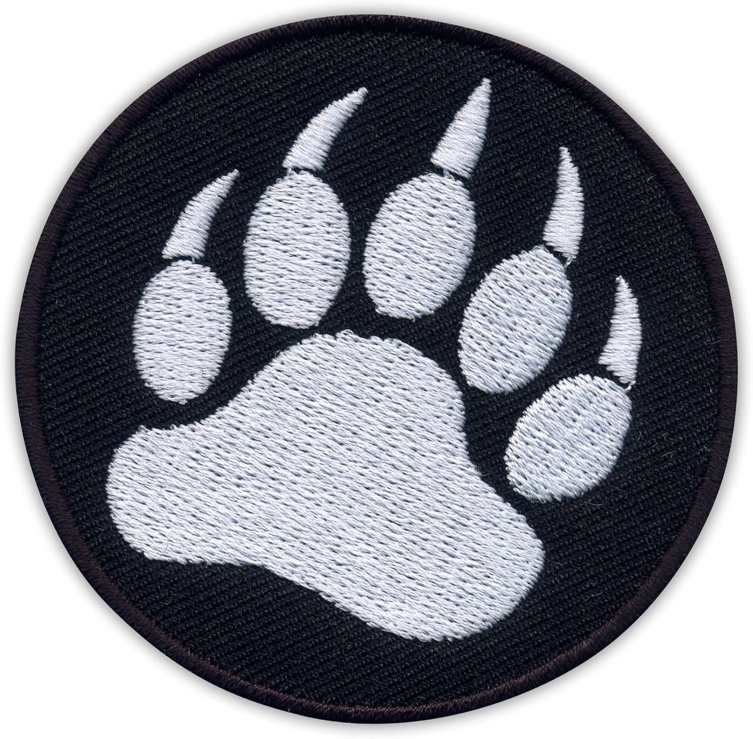 Amazon.com: Patchion Paw of Grizzly Bear - White Hook and Loop ...