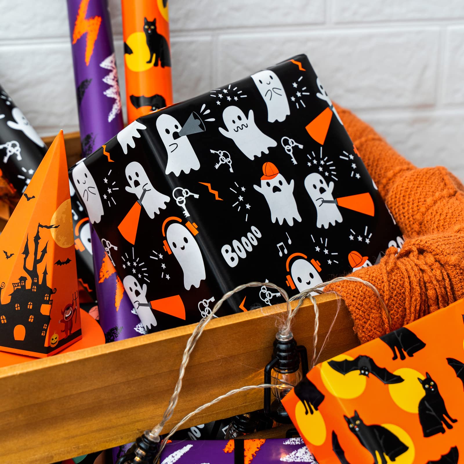 Snapklik.com : MAYPLUSS Wrapping Paper Roll - Mini Roll - 17 Inch X 120 ...