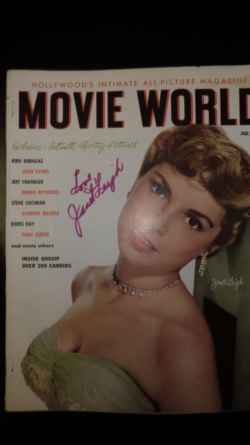 MOVIE WORLD Magazine JULY 1952 , Volume 3, No. 4, Janet Leigh ...