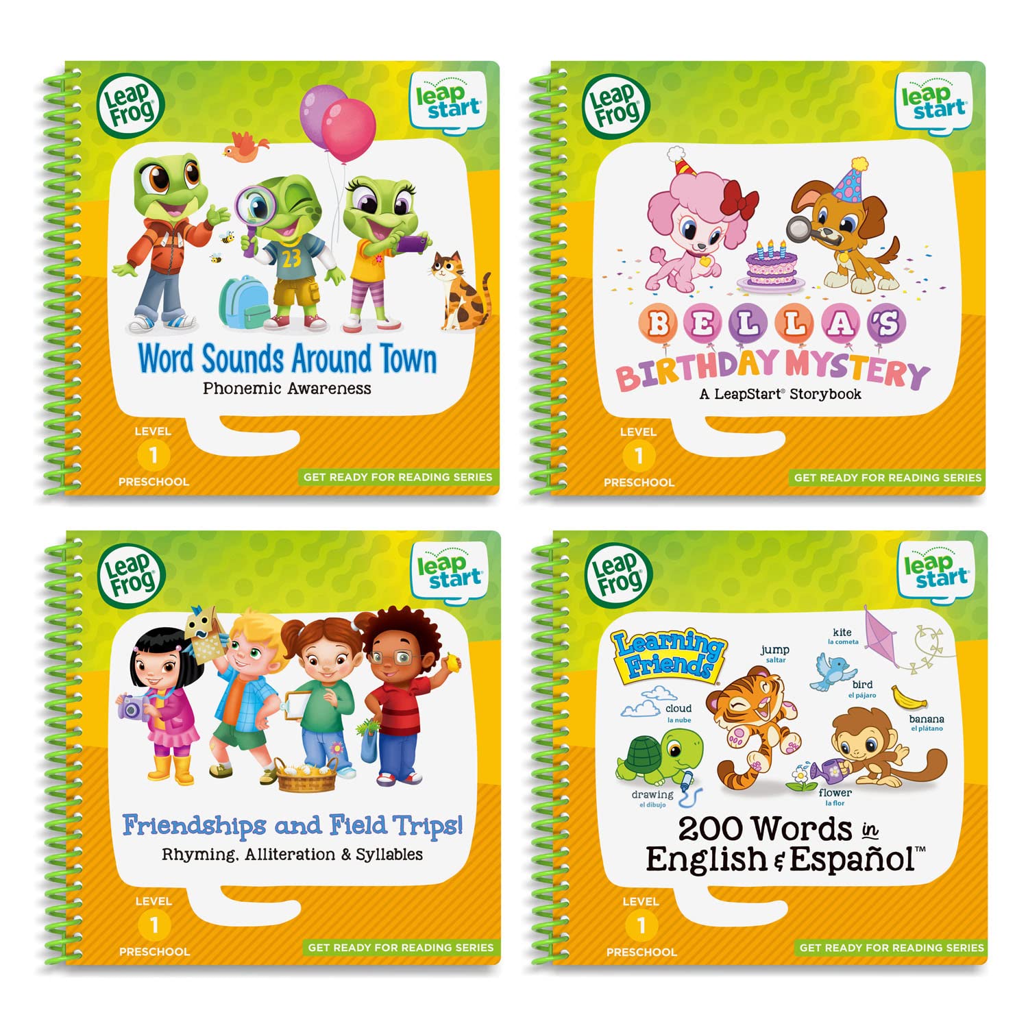LeapFrog LeapStart Early Literacy 4-Pack Book Set : Amazon.in: Toys & Games