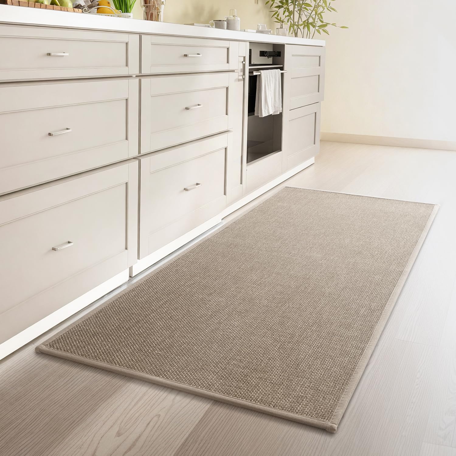 Amazon.com: tchdio Kitchen Mats for Floor, Rubber Backed Kitchen Rugs ...