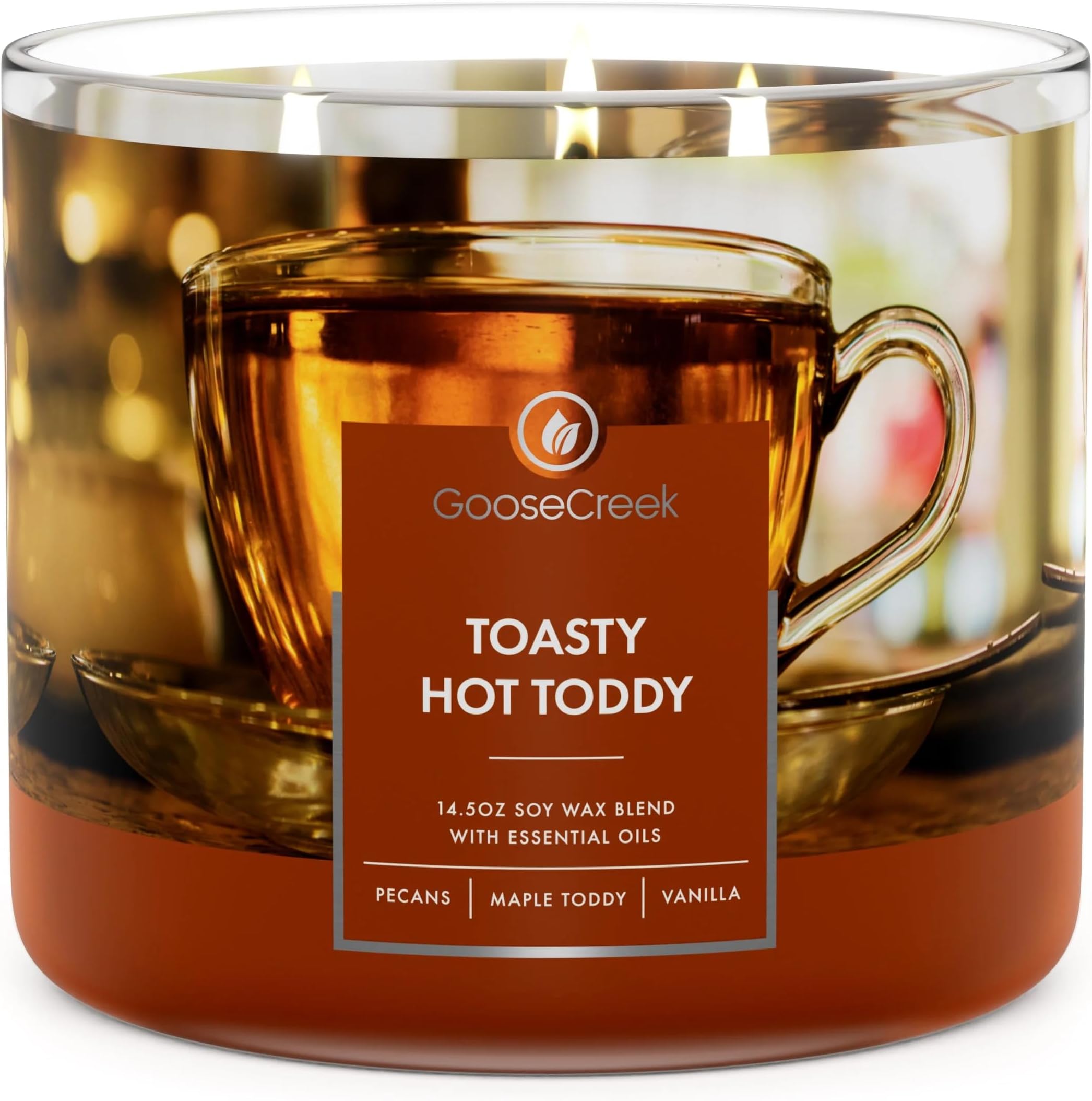 Amazon.com: Goose Creek Strawberry Sponge Cake 3-Wick Scented Candle ...