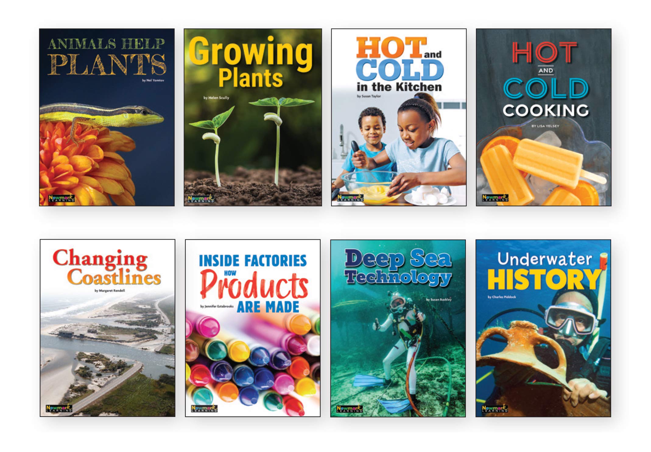 Snapklik.com : Newmark Learning Library STEAM Book Collection Grade 2 Set
