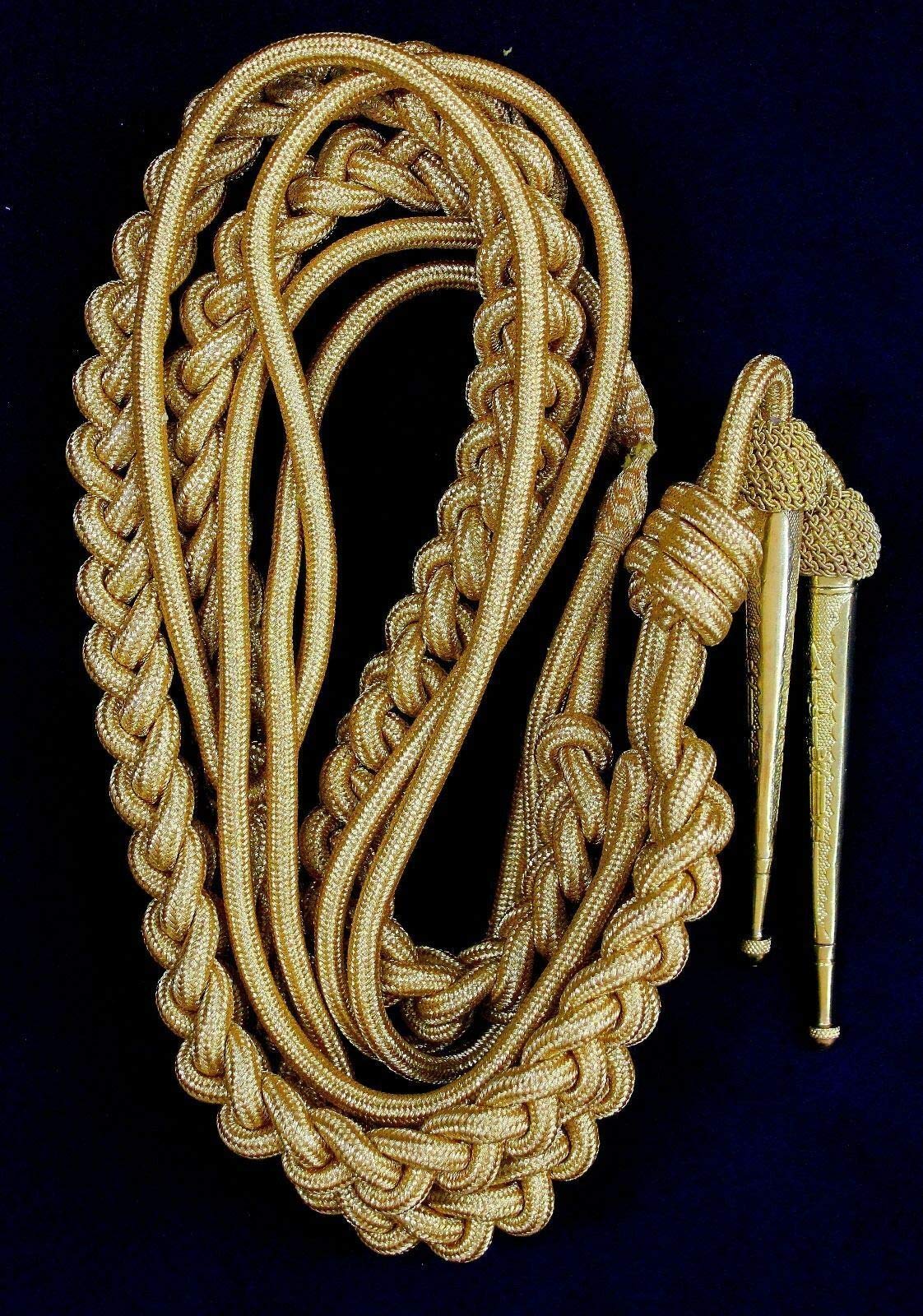 Army Aiguillettes Norfolk Va Military Aiguillette Gold Cord - US ...