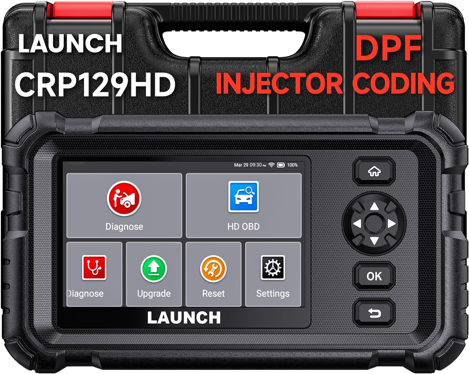Amazon.com: LAUNCH CRP129 HD Heavy Duty Truck Scanner, DPF Regen, Full ...